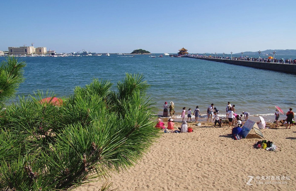 『远眺青岛栈桥』123...15p-中关村在线摄影论坛