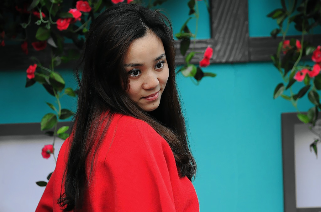 【人物抓拍--川妹子】-中关村在线摄影论坛