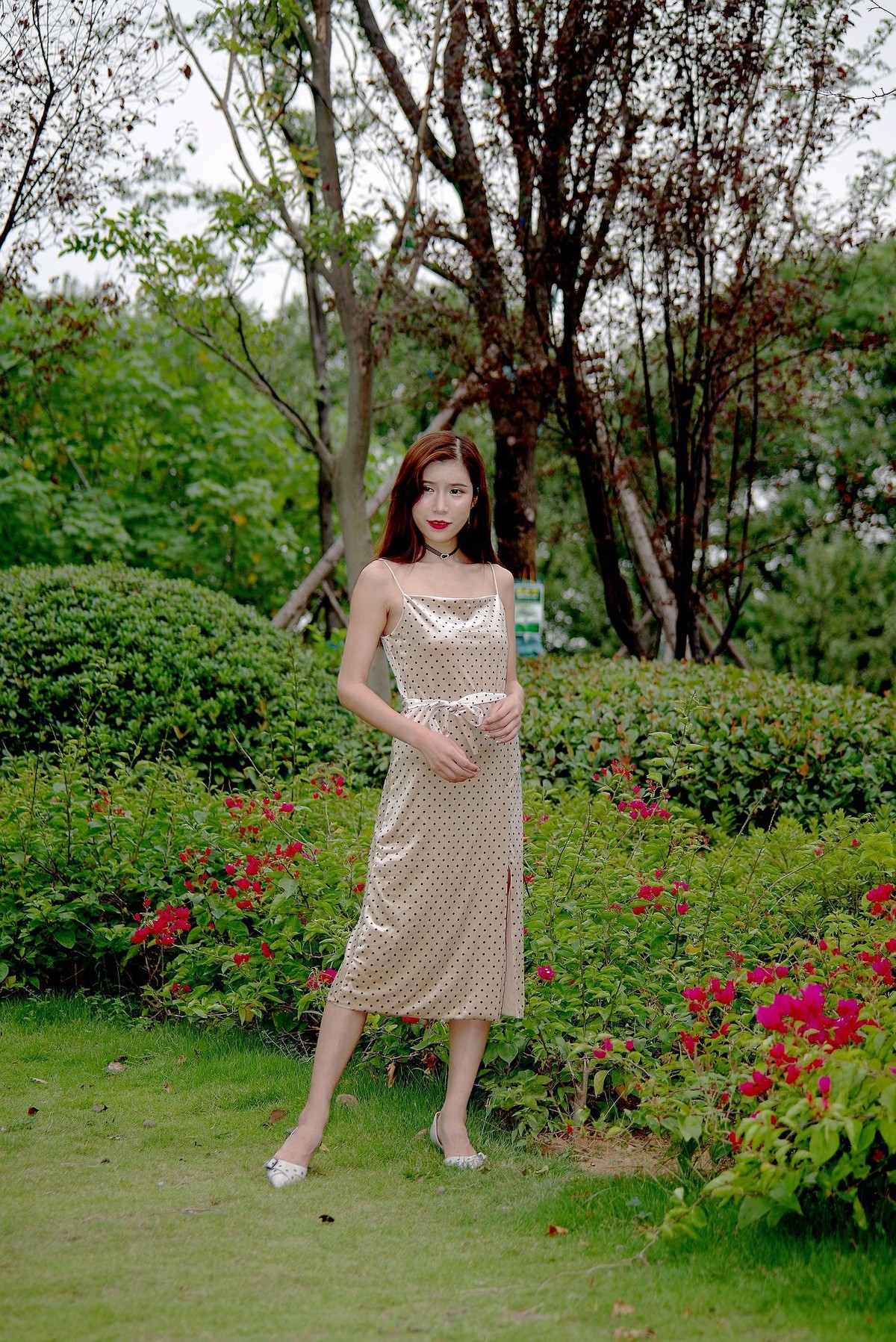 环境人像外拍----桔子美女开心在东湖梨园！。。。。。-中关村在线摄影论坛