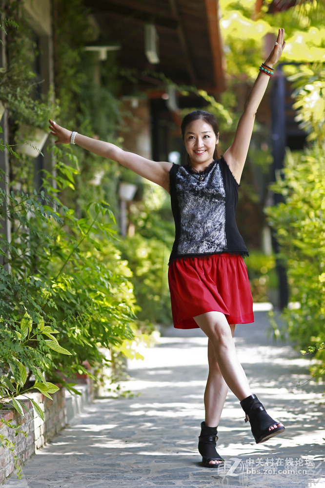 《浦江村梦花园mm》-中关村在线摄影论坛