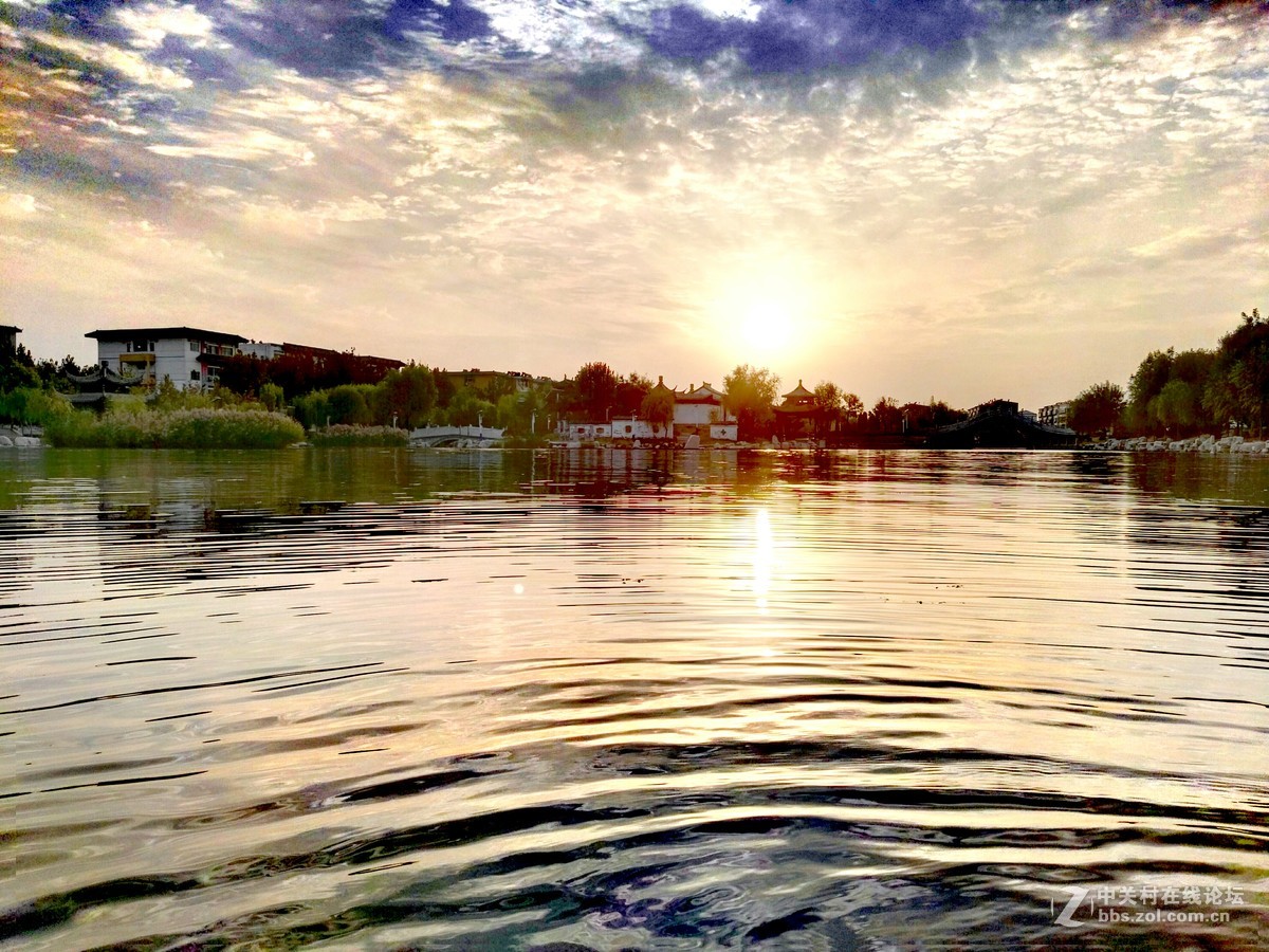 铃铛湖的晚霞-中关村在线摄影论坛
