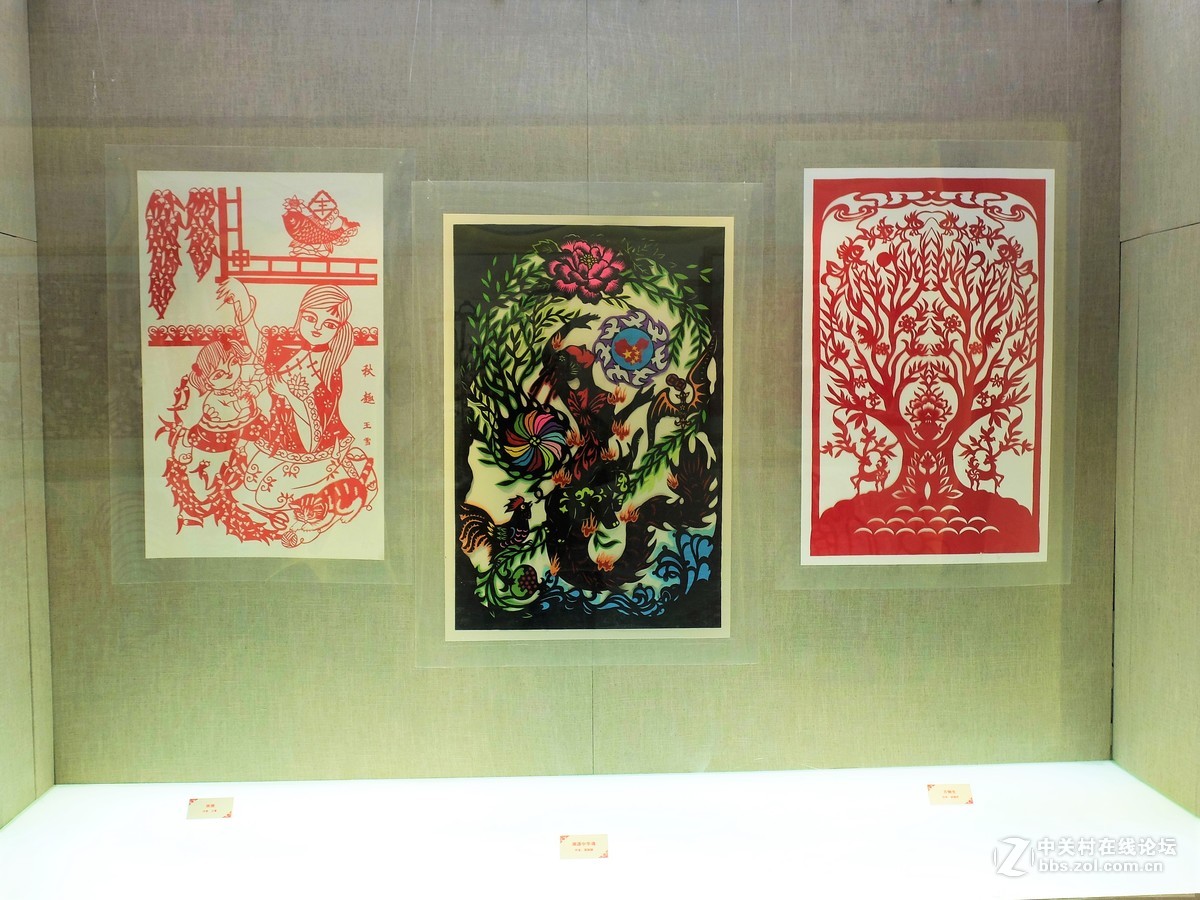 传统剪纸艺术展——摄于上海市群众艺术馆-中关村在线摄影论坛