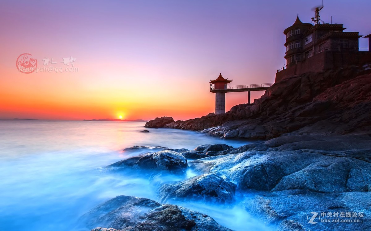 麦岛夕照-中关村在线摄影论坛