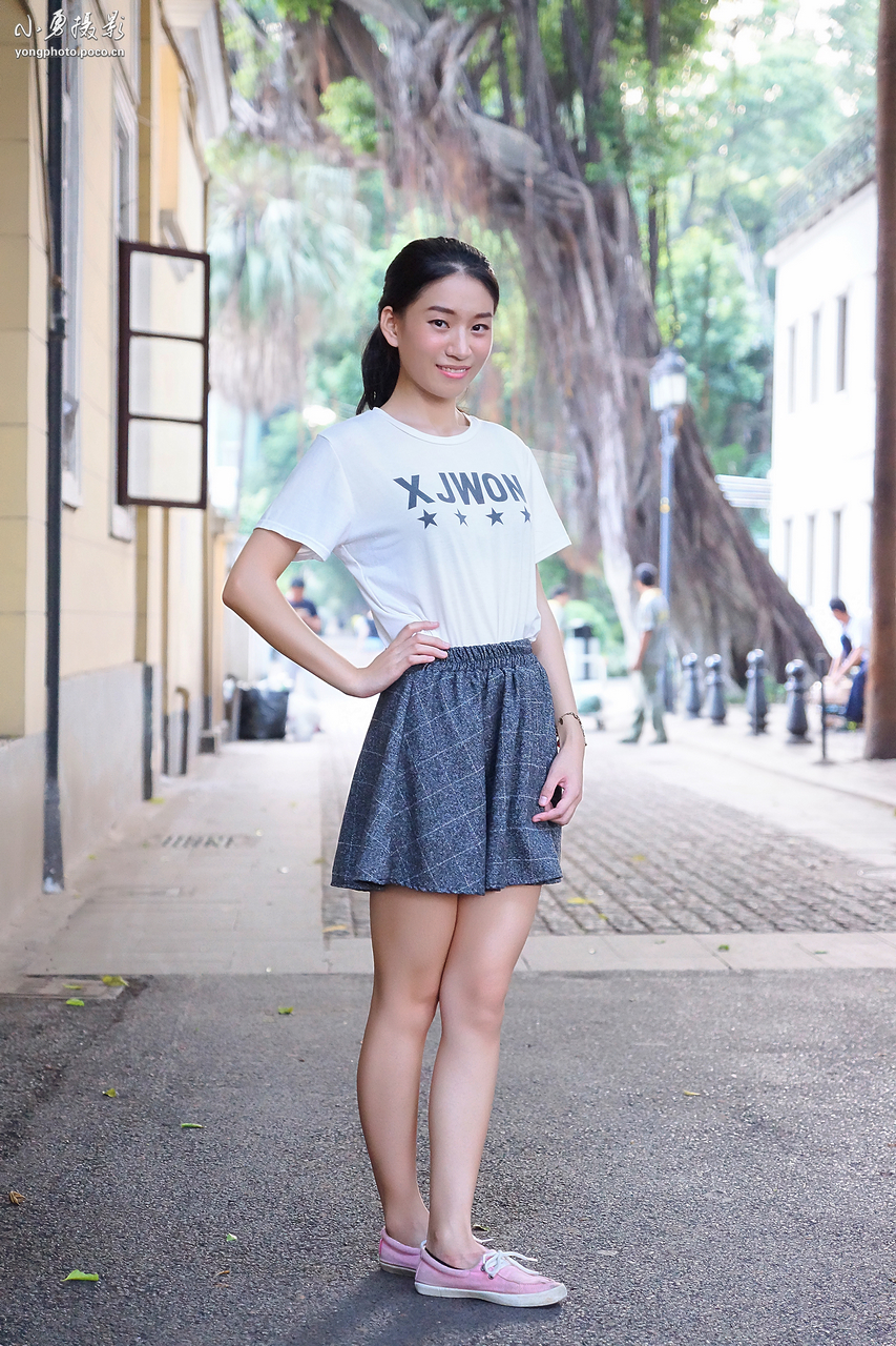 邻家女孩小溪。-中关村在线摄影论坛