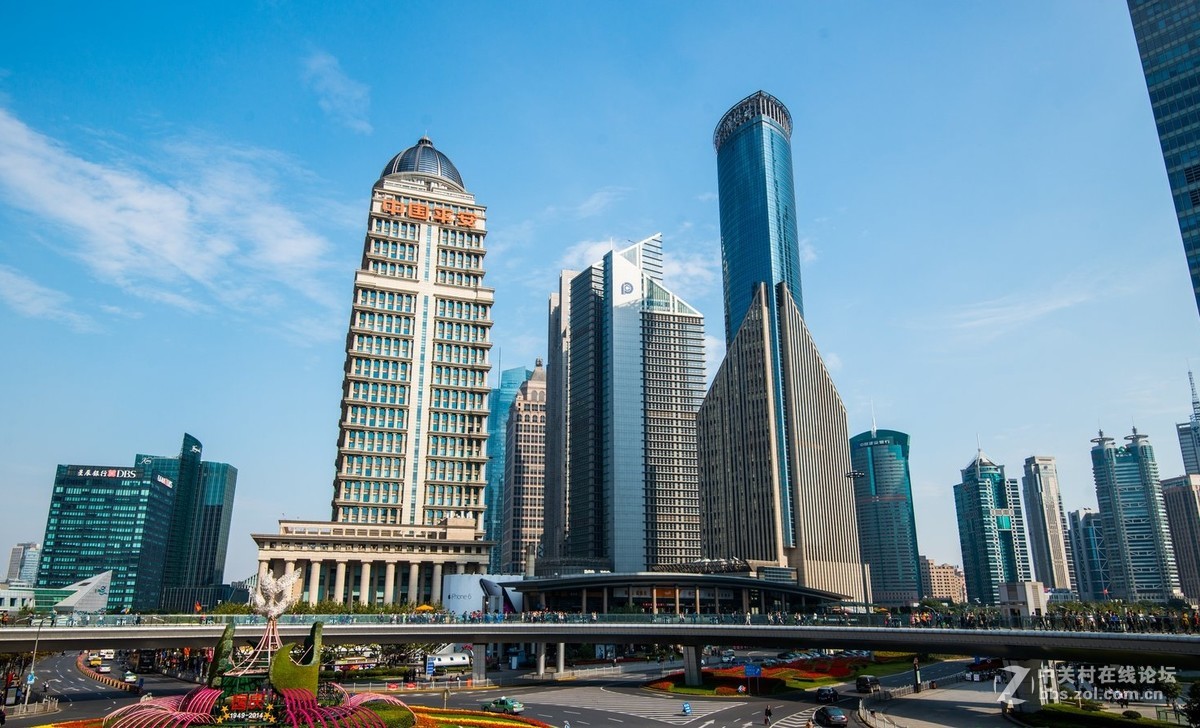 上海陆家嘴金融贸易区-中关村在线摄影论坛