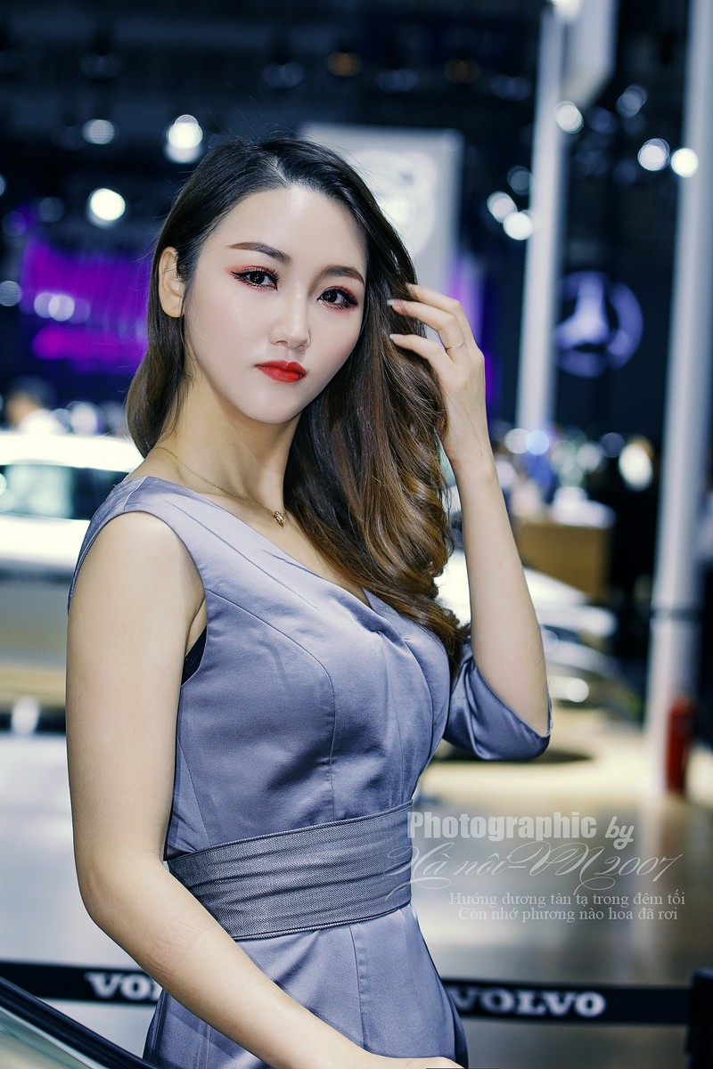 国庆车展模特LIN WEI-中关村在线摄影论坛