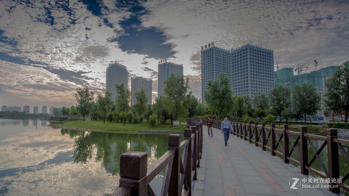 北海公园早晨小景-中关村在线摄影论坛