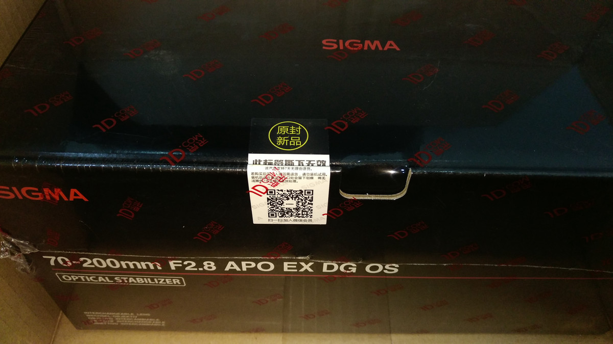 适马70-200 小黑5代 小黑五代原装正品开箱照-中关村在线摄影论坛