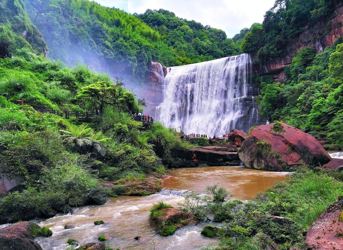 赤水瀑布 / 贵州赤水-中关村在线摄影论坛
