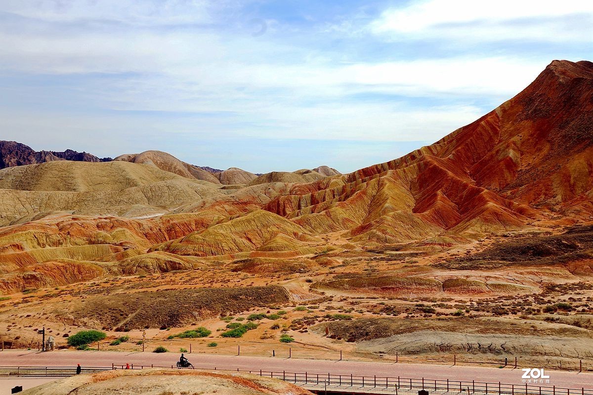 张掖七 彩丹霞景色（三）-中关村在线摄影论坛