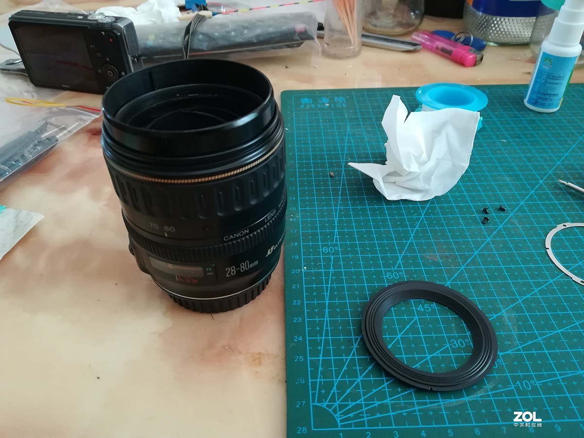 佳能28-80、F/3.5-5.6第一代，清洁镜片后，清晰很多-中关村在线摄影论坛