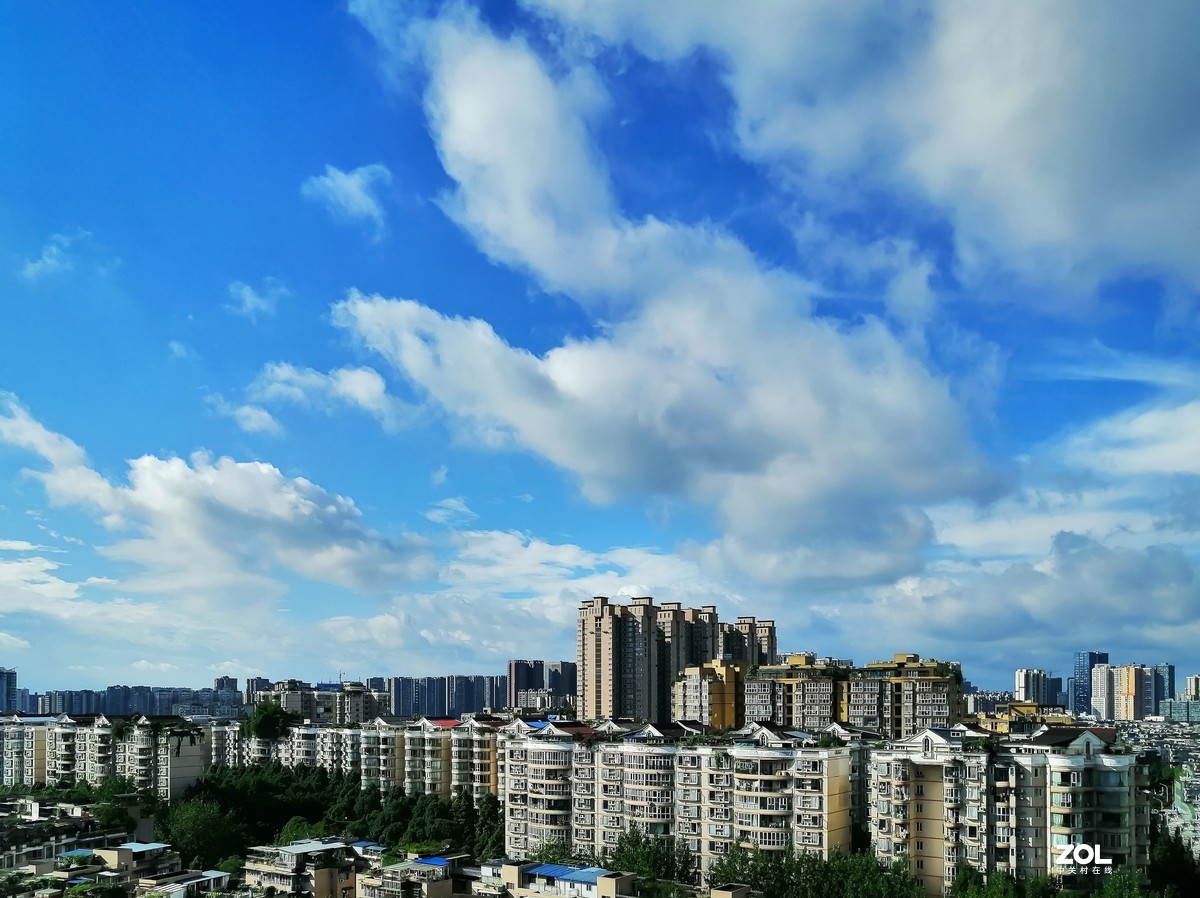 手机拍雨后城市的天空-中关村在线摄影论坛