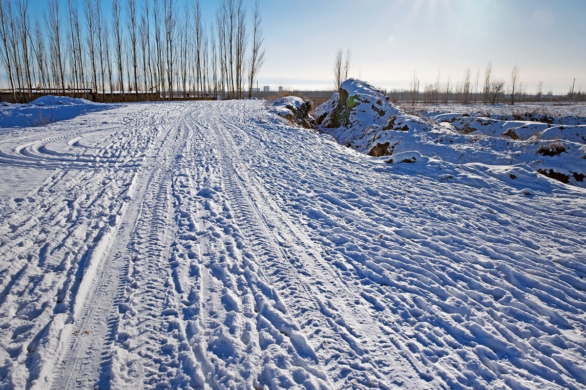 边陲拍摄的雪景-中关村在线摄影论坛