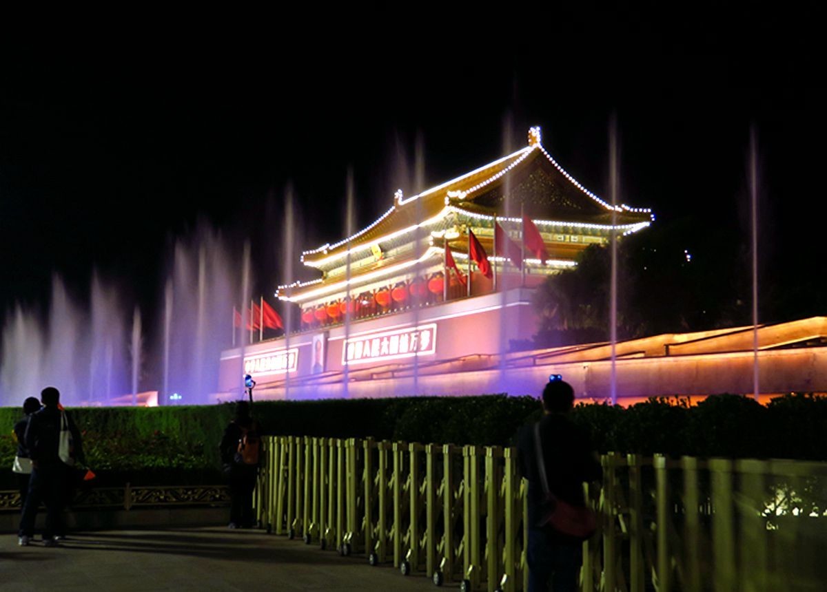 天.安.门.音乐喷泉-中关村在线摄影论坛