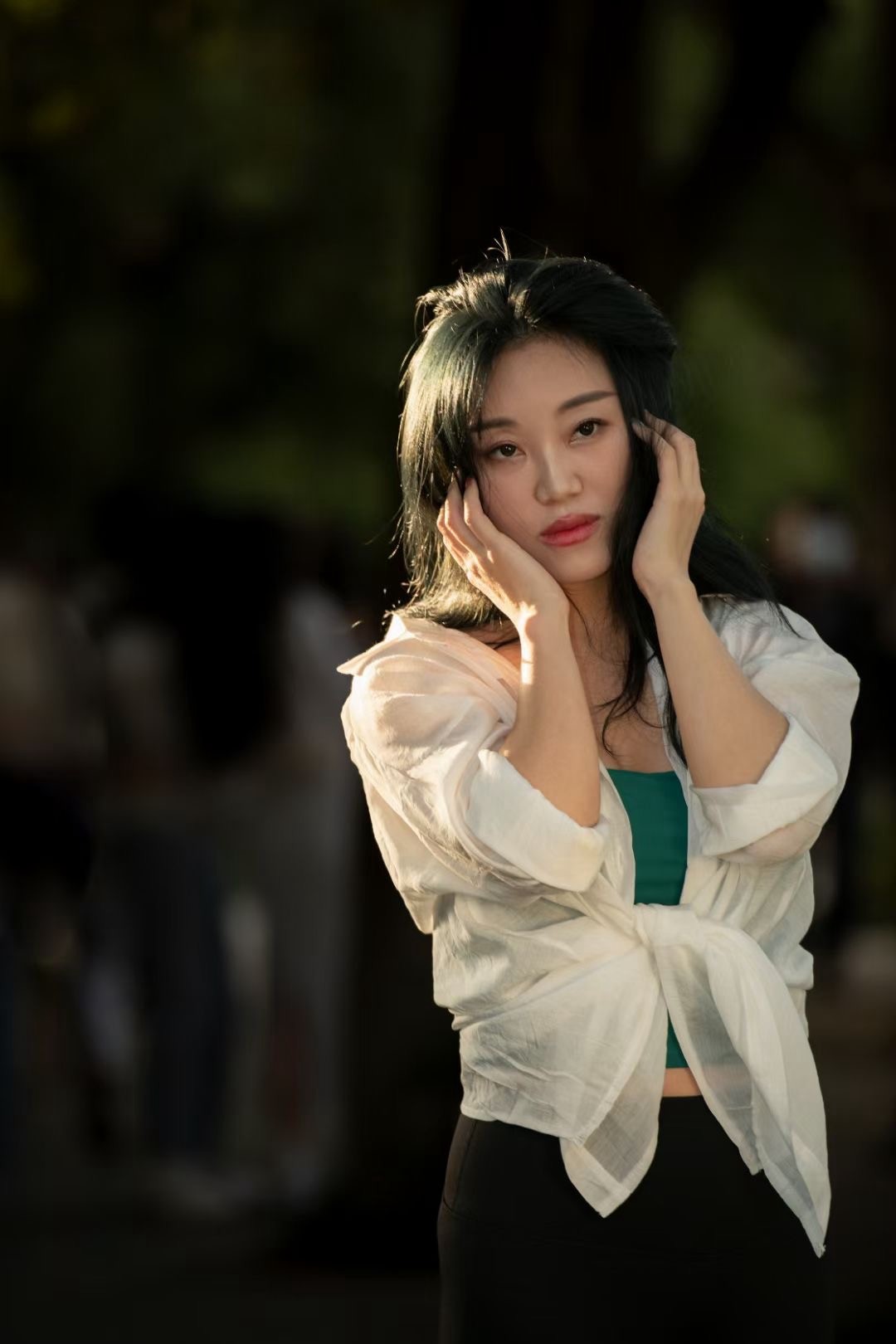 公园人像-中关村在线摄影论坛