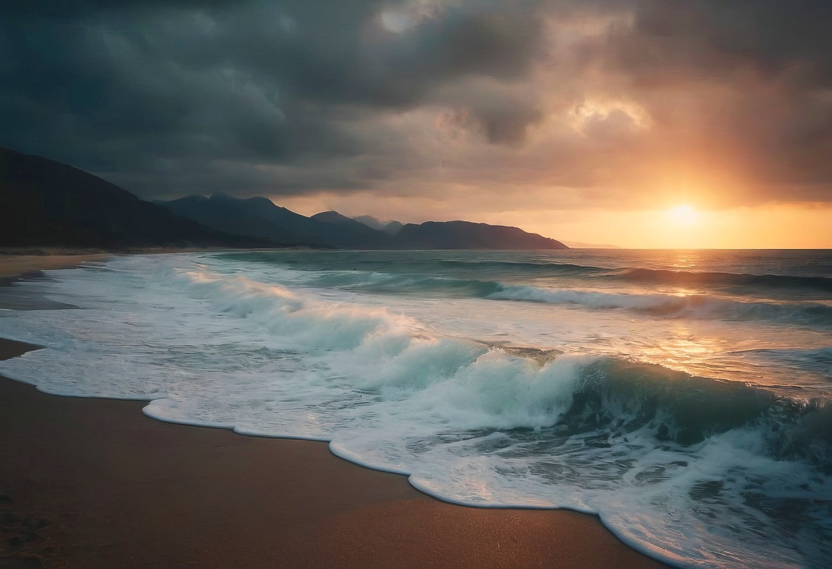 海边的日出与潮汐：心灵的治愈之旅-中关村在线摄影论坛