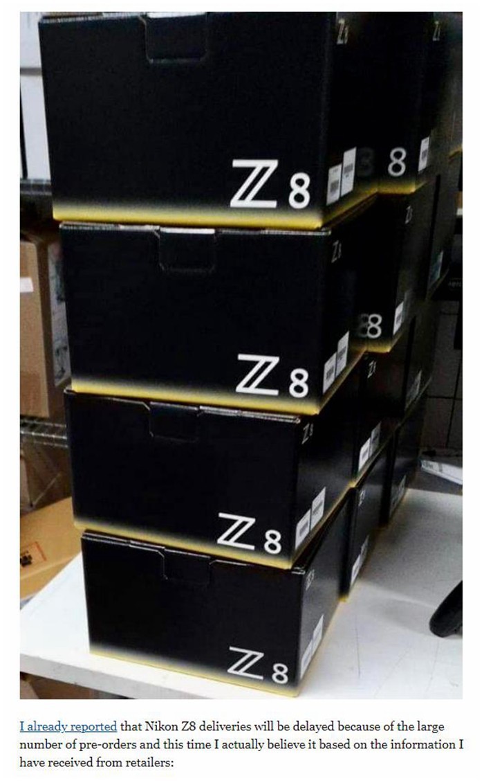入魔报道：尼康Z8相机现已发货（尼康Z8已经于2023年5月25日发货）-中关村在线摄影论坛