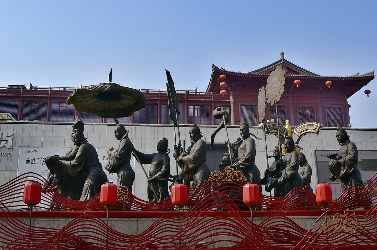 西安大雁塔不夜城-中关村在线摄影论坛