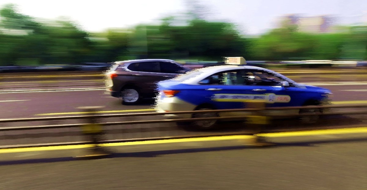 飞奔的出租车-中关村在线摄影论坛