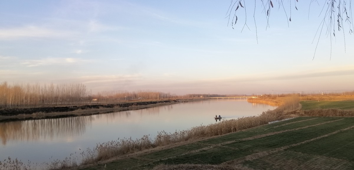 Sun shines on zhe Tuhai River(太阳照在徒骇河上)-中关村在线摄影论坛