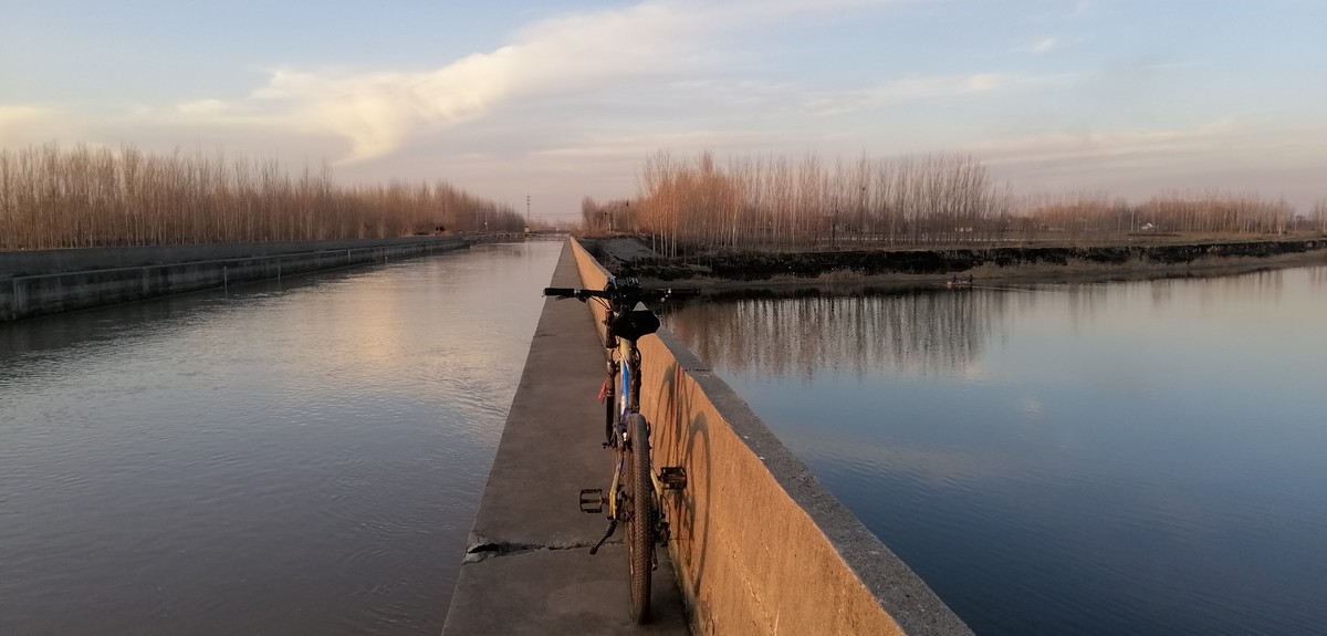 Sun shines on zhe Tuhai River(太阳照在徒骇河上)-中关村在线摄影论坛