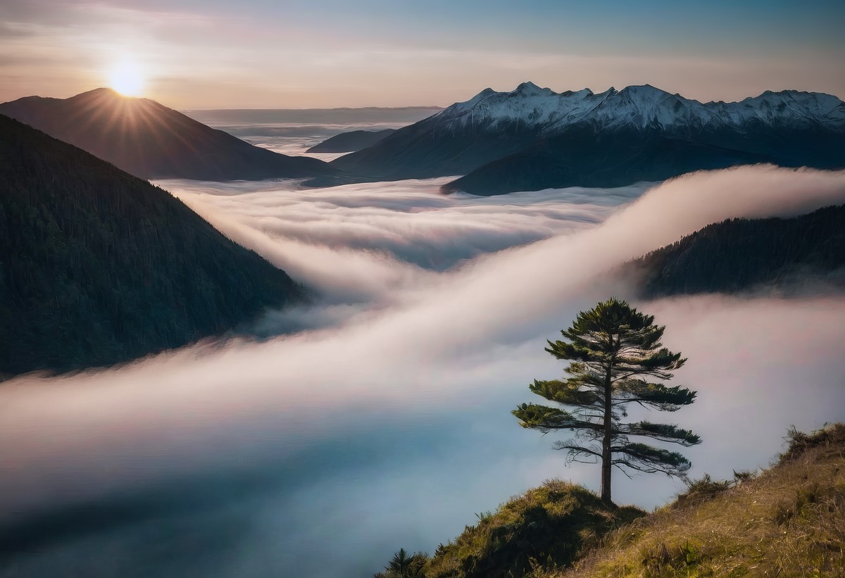 日出的曙光，照亮心灵的深处-中关村在线摄影论坛