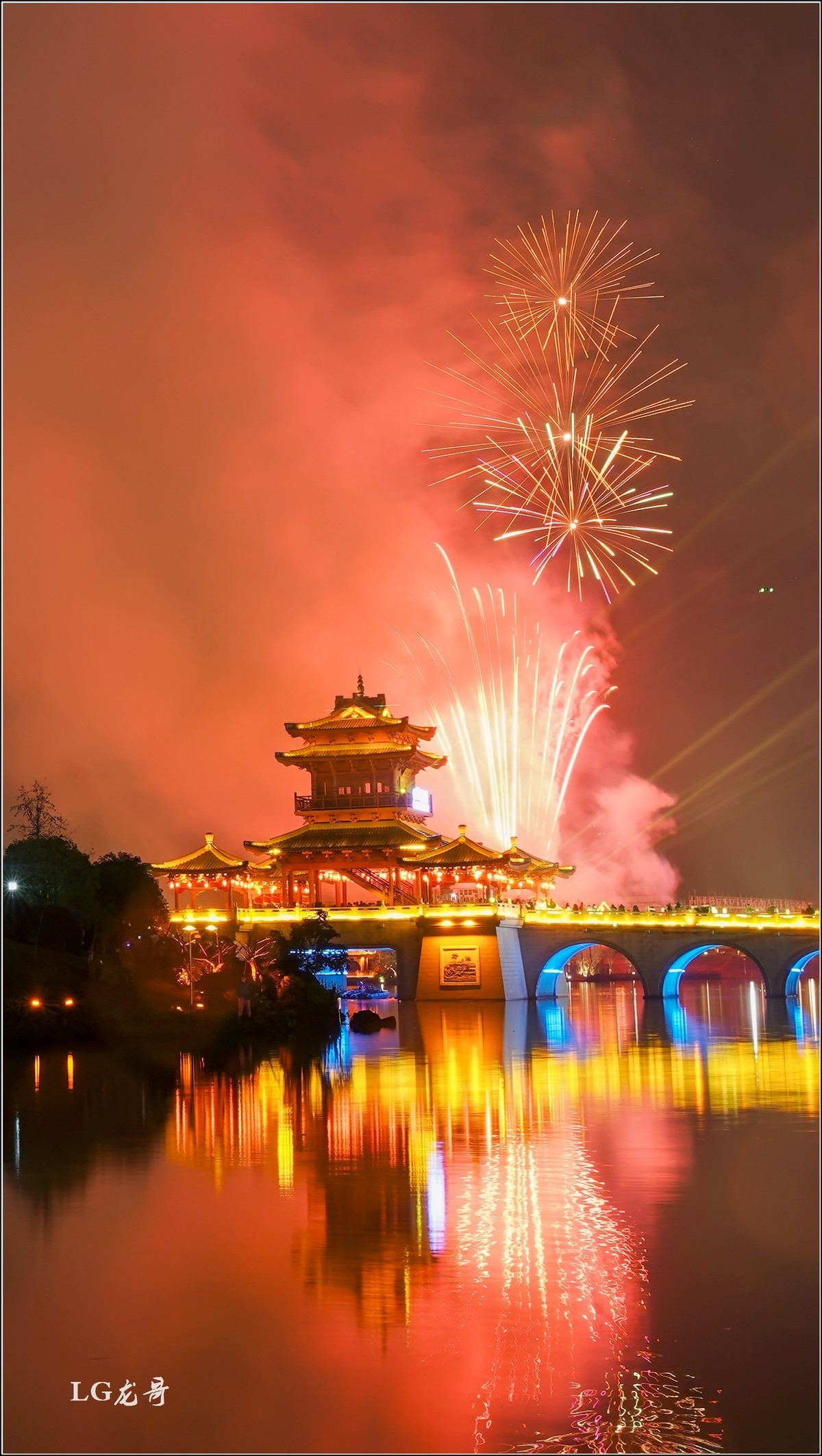 2023年元宵节桂林（临桂区）“玉兔临春闹元宵”大型焰火秀-中关村在线摄影论坛