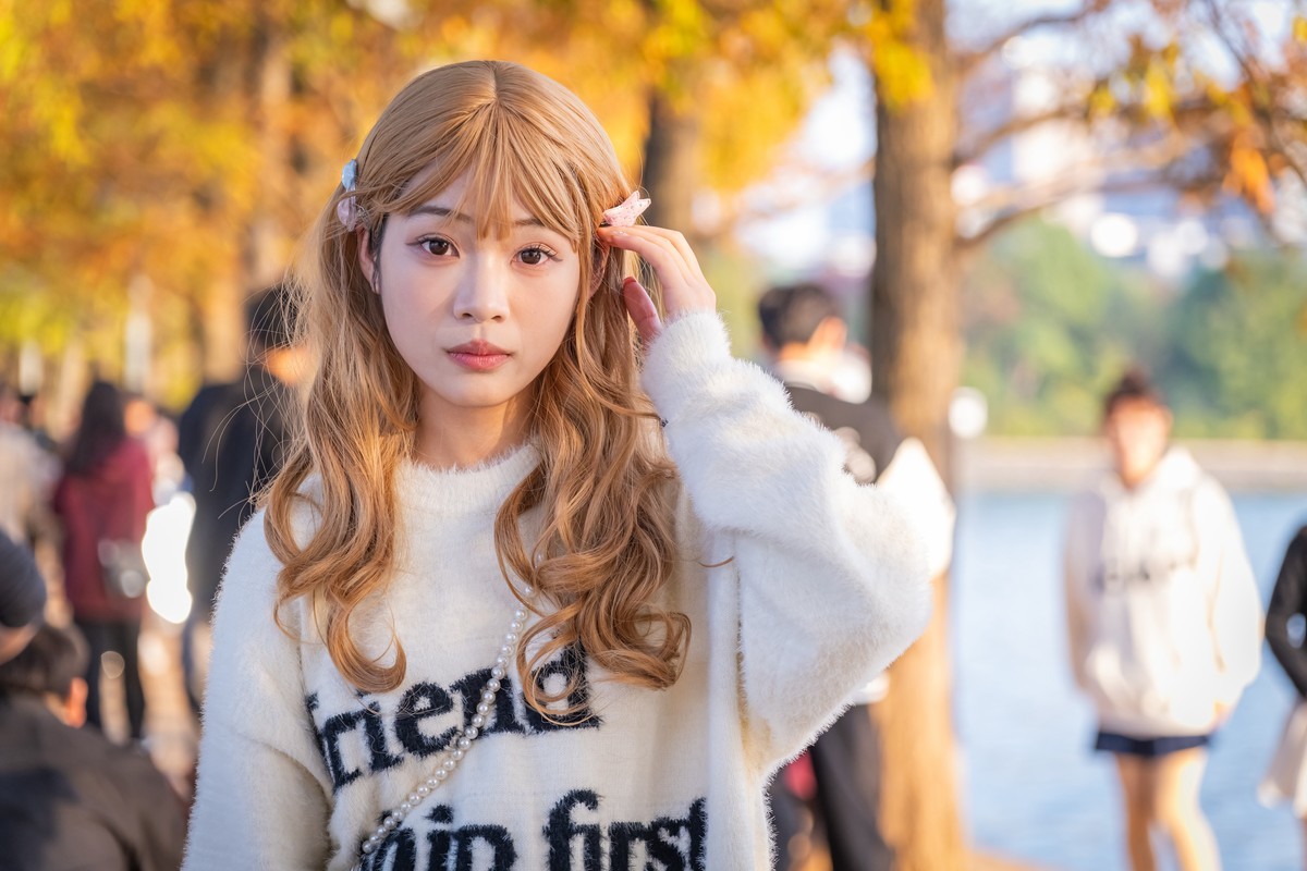 暖冬时节，长沙烈士公园水杉大道蹭拍小美女（z24-120f/4s）-中关村在线摄影论坛