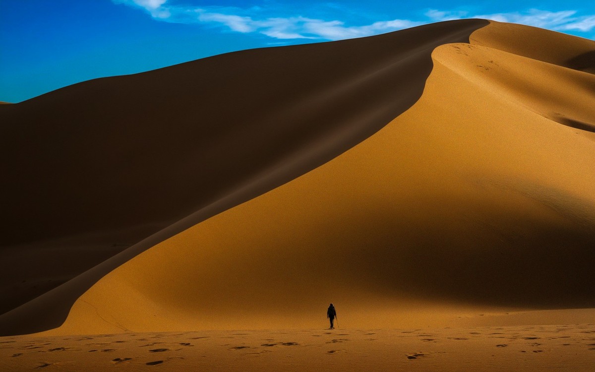 沙漠日落 (2)-中关村在线摄影论坛