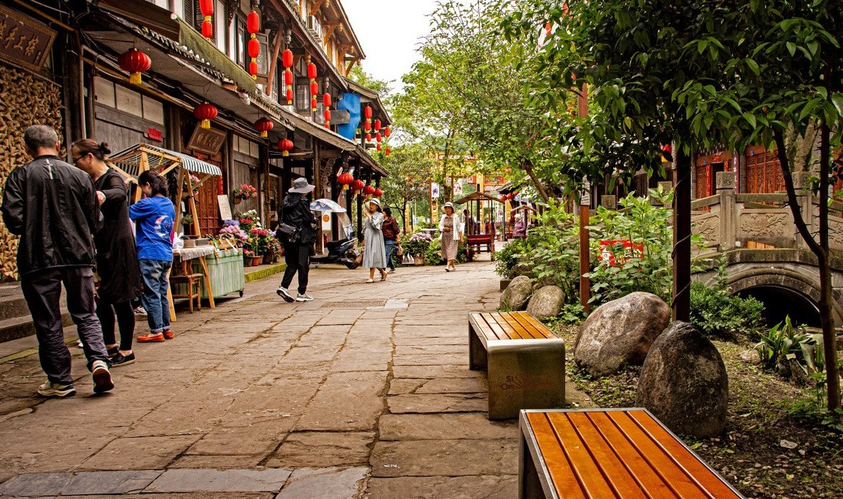 2023.5.26，游成都彭州市海窝子古镇。-中关村在线摄影论坛