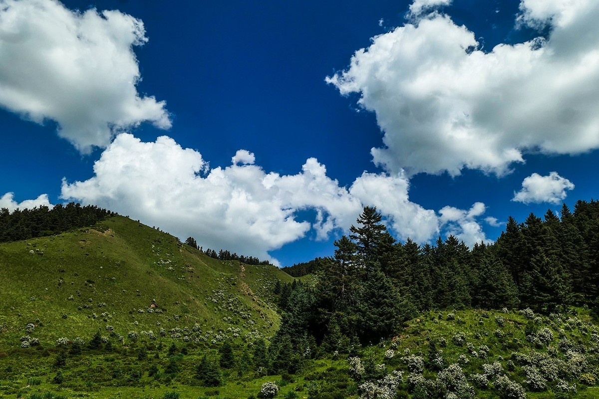 行走在祁连山间-中关村在线摄影论坛