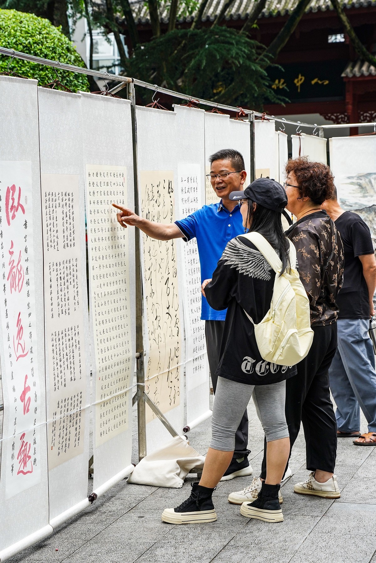 书画影展进社区-中关村在线摄影论坛