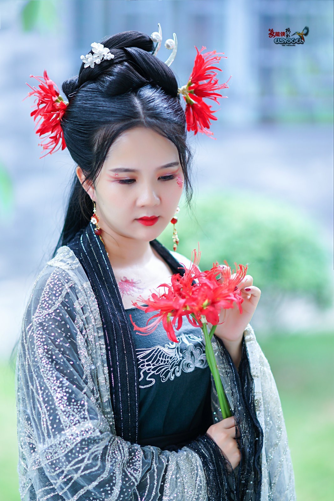 【彼岸花之女】---婧子-中关村在线摄影论坛