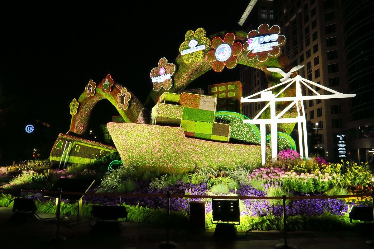 东单国庆花坛-中关村在线摄影论坛