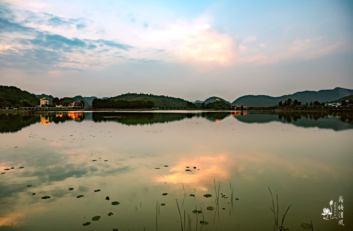 贵安新区，小西湖景区傍晚。-中关村在线摄影论坛