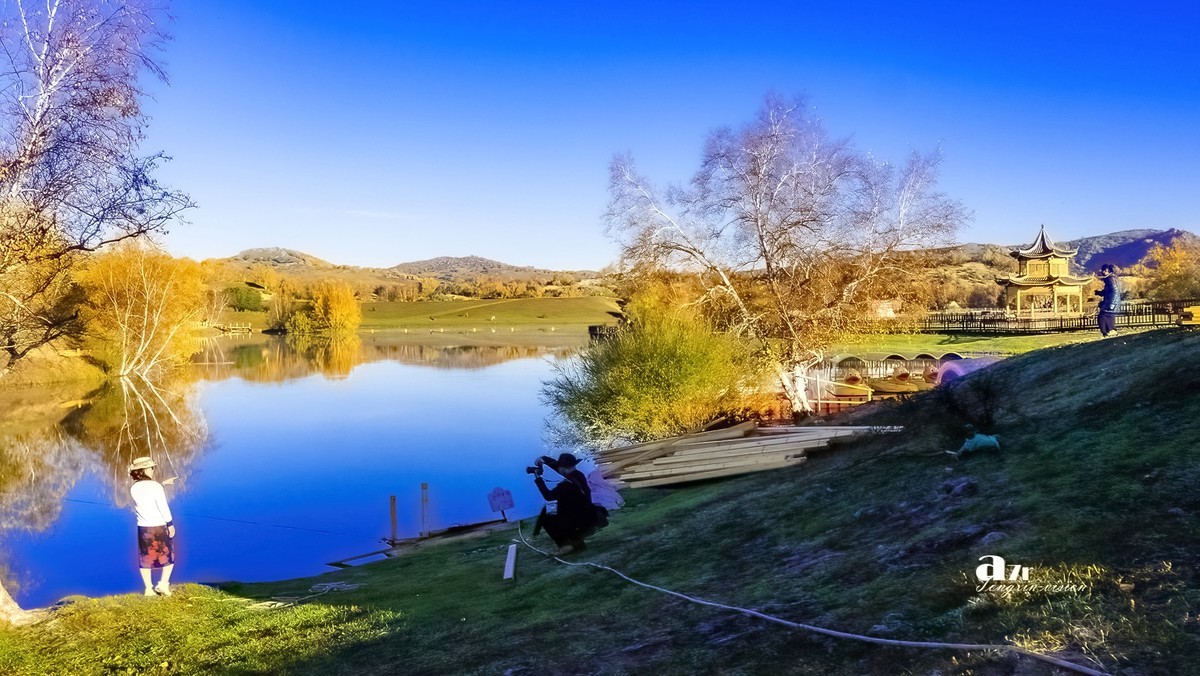 金秋乌兰布统——公主湖（2）-中关村在线摄影论坛