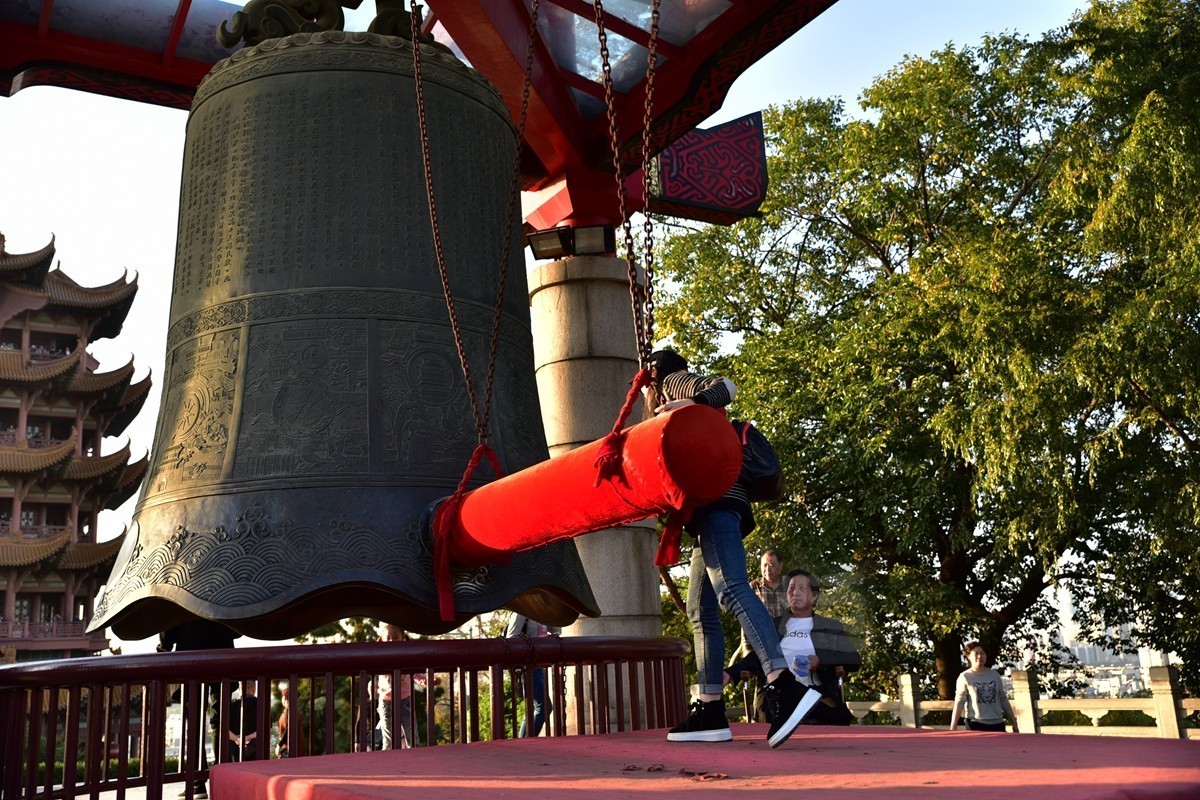 千禧钟——黄鹤楼公园景观-中关村在线摄影论坛