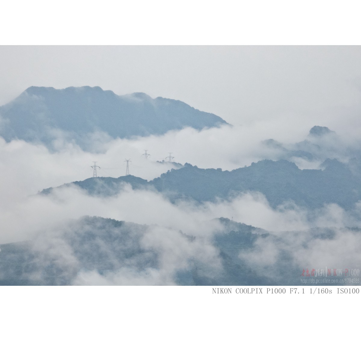 秦岭云海-中关村在线摄影论坛