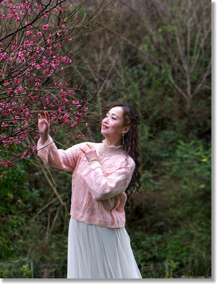 【高清图】“红梅”人像-中关村在线摄影论坛