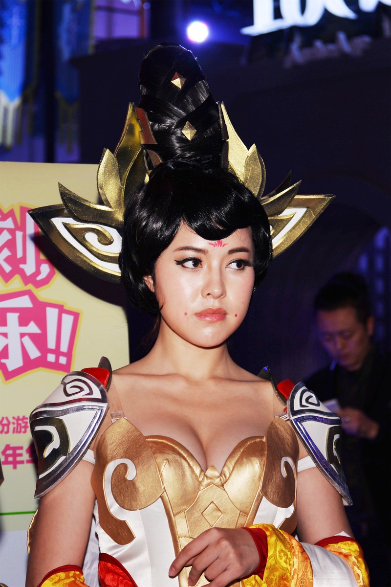 TGC 2015 上海腾讯游戏嘉年华（风情万种滴MM篇之二*完结篇*） 14P-中关村在线摄影论坛