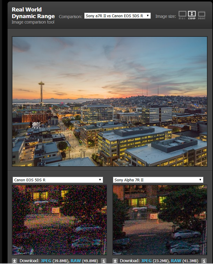 DPREVIEW评测A7r2 VS 5DSR VS D810宽容度之战！！！-中关村在线摄影论坛