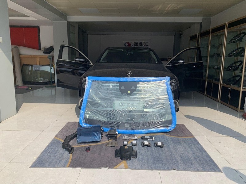 23款奔驰E350eL升级HUD抬头显示 平视仪表信息-中关村在线综合论坛