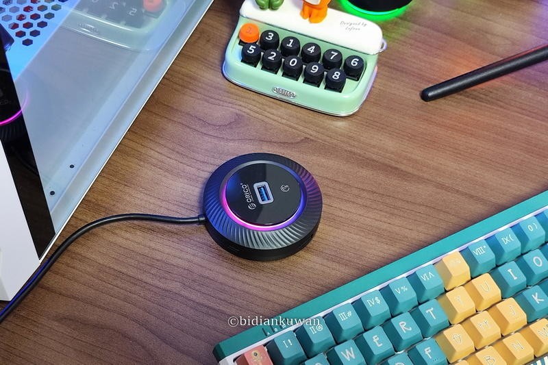 喜形于色的幻彩扩展：ORICO四合一USB扩展坞，长短AC两相宜-中关村在线综合论坛