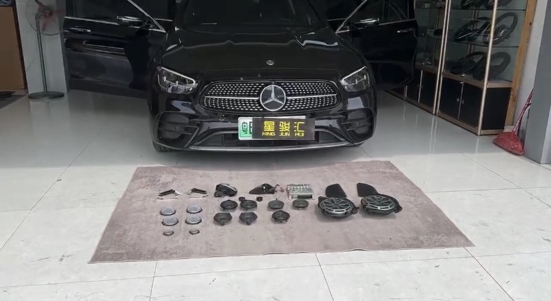 23款奔驰E350eL升级小柏林音响 3D旋转高音 效果分享-中关村在线综合论坛