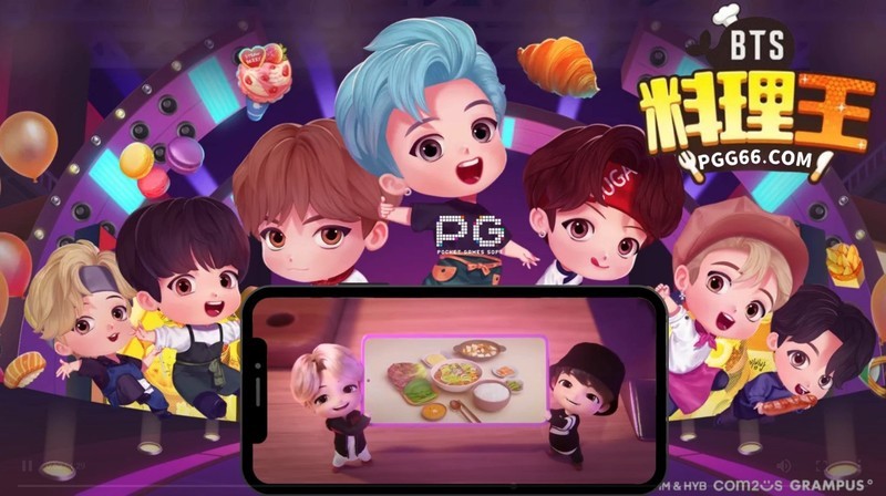 烹饪PG模拟游戏《BTS烹饪：TinyTAN餐厅》全球预约开启！-中关村在线手机论坛