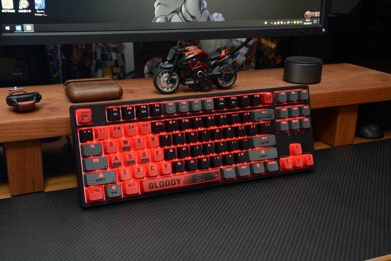 花一把的钱体验三把的手感，血手幽灵T87 LT变速光轴机械键盘开箱-中关村在线综合论坛