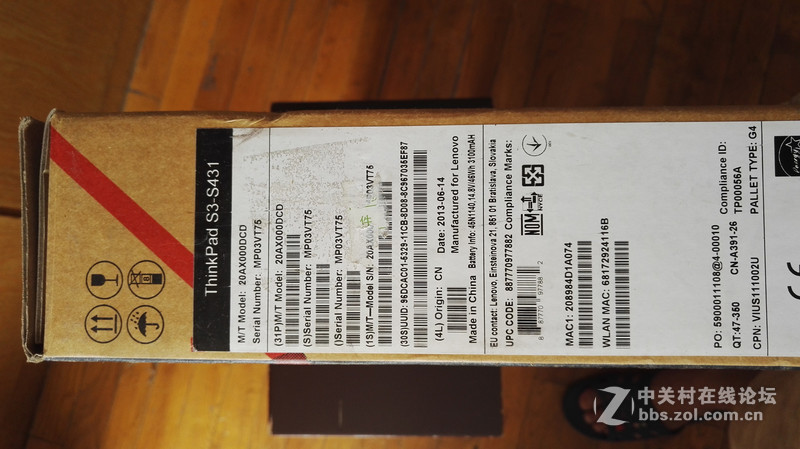 IBM ThinkPad S3-S431笔记本电脑-中关村在线综合论坛