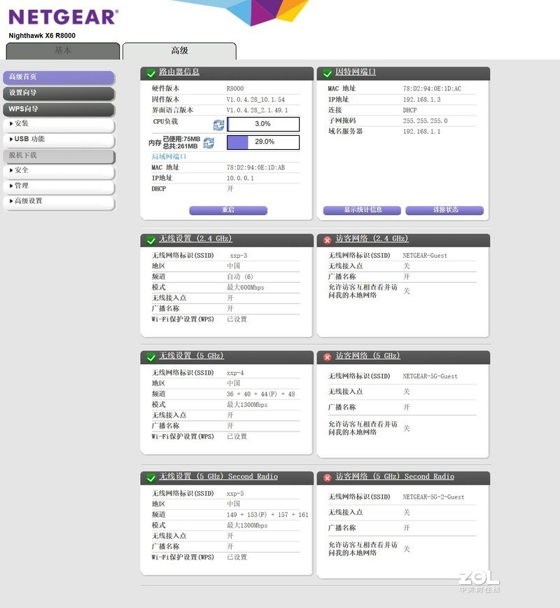 让家庭网络变得纯粹稳定，同时变得快快快：NETGEAR 美国网件 R8000-中关村在线综合论坛