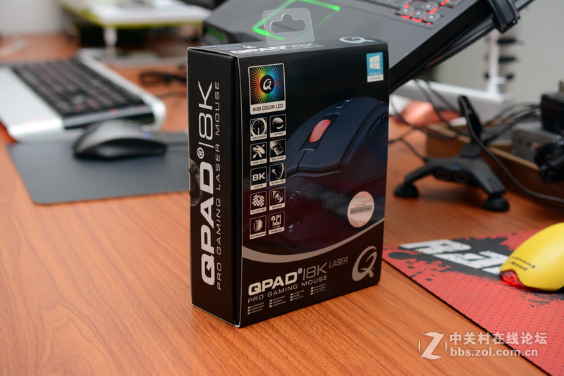 只为最舒适、最高性能，QPAD强制人体工学鼠标8K入手简评-中关村在线综合论坛