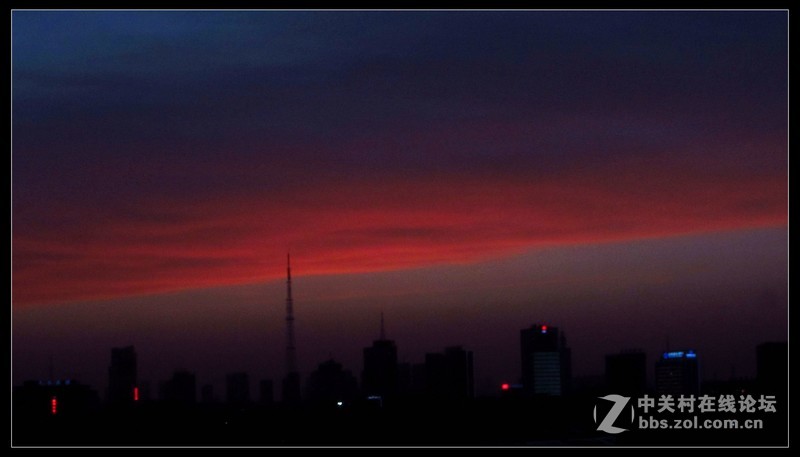 西边的太阳落山了-中关村在线摄影论坛